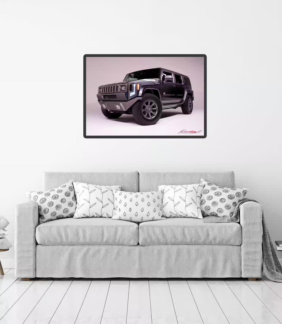 09 Hummer H2S Poster – Kindig-it Design