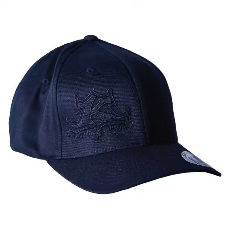 Black on Black Classic Logo Regular Bill – Kindig-it Design