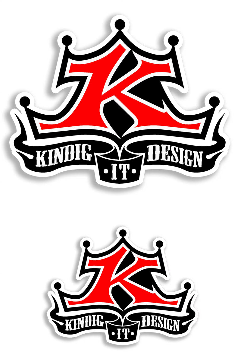 Sticker - Classic Logo – Kindig-it Design